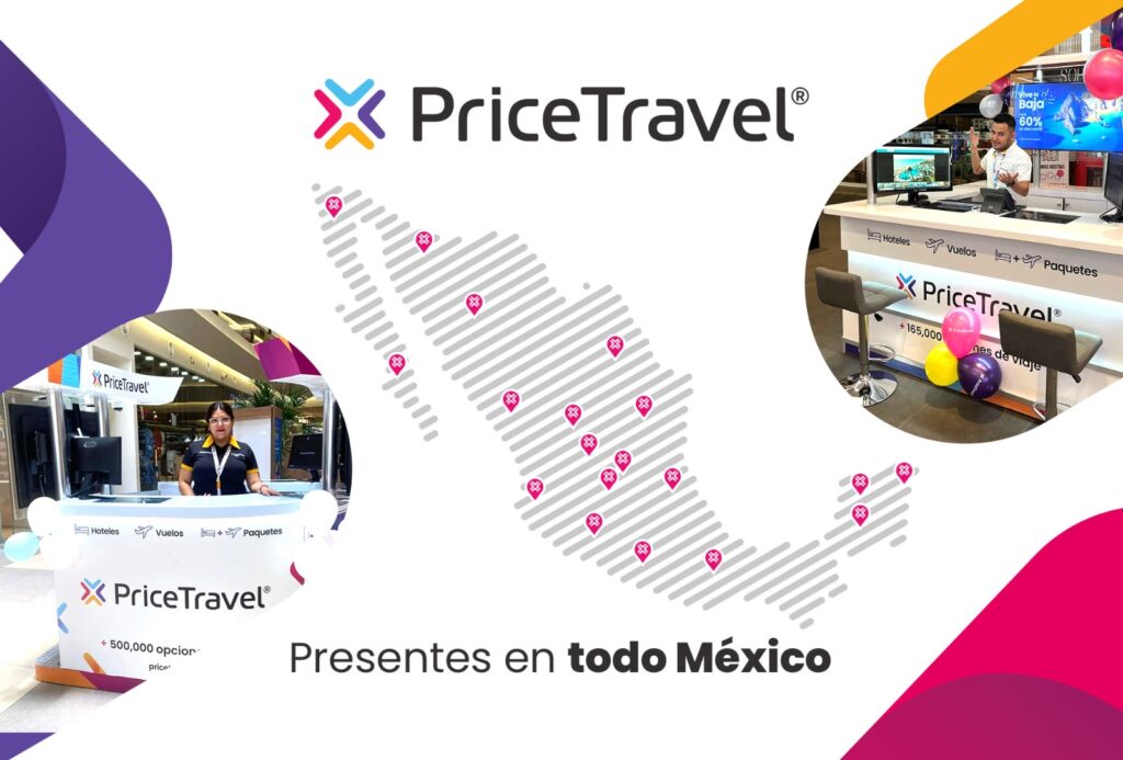 Celebra PriceTravel su expansión a 110 puntos de venta físicos en ...